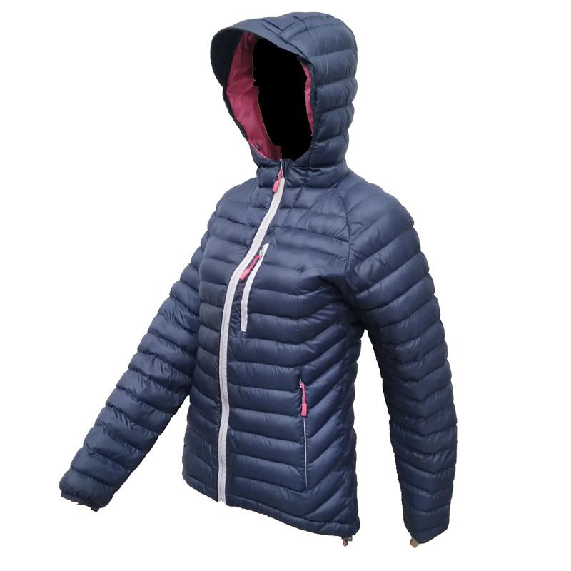 Womens Hooded Packable Ultra Light Weight Short Jacket Jinjiang Well